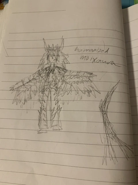 Humanized gw dragons- pt 3 moix 🐈‍⬛ | Fandom