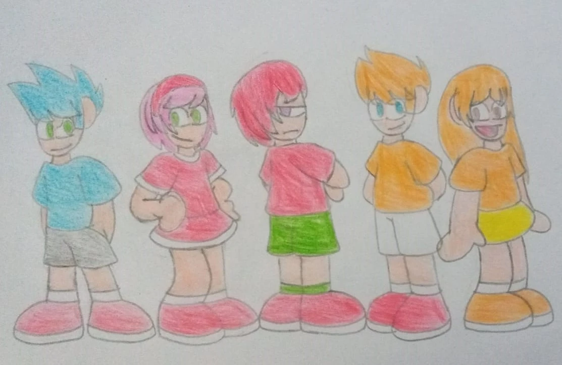 the sensational 5 (critisism is open) | Fandom