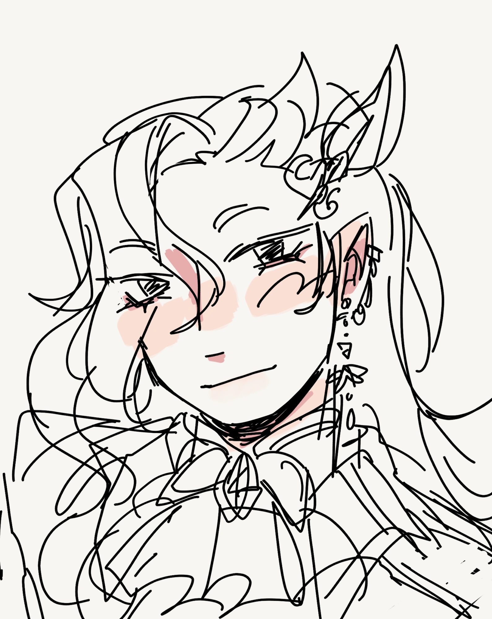 neuvillette sketch i did for a friend💥 | Fandom