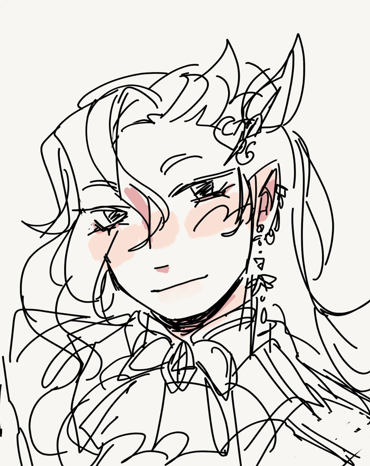 neuvillette sketch i did for a friend💥 | Fandom