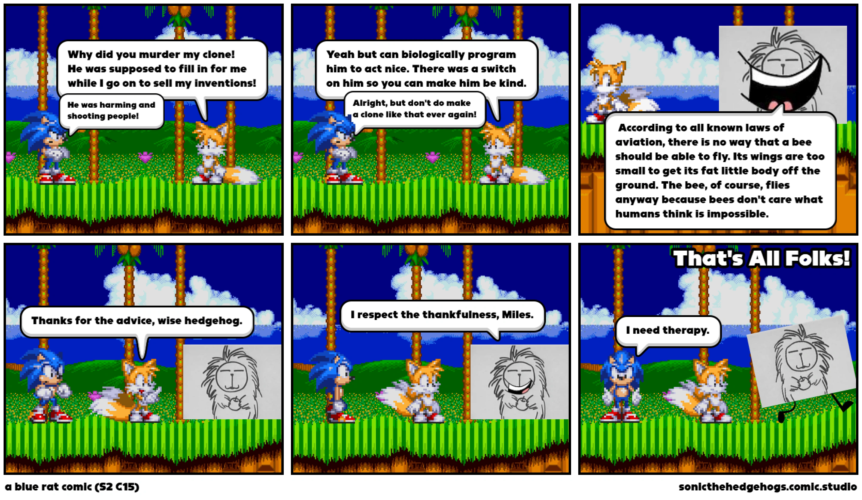 a blue rat comic #35 | Fandom