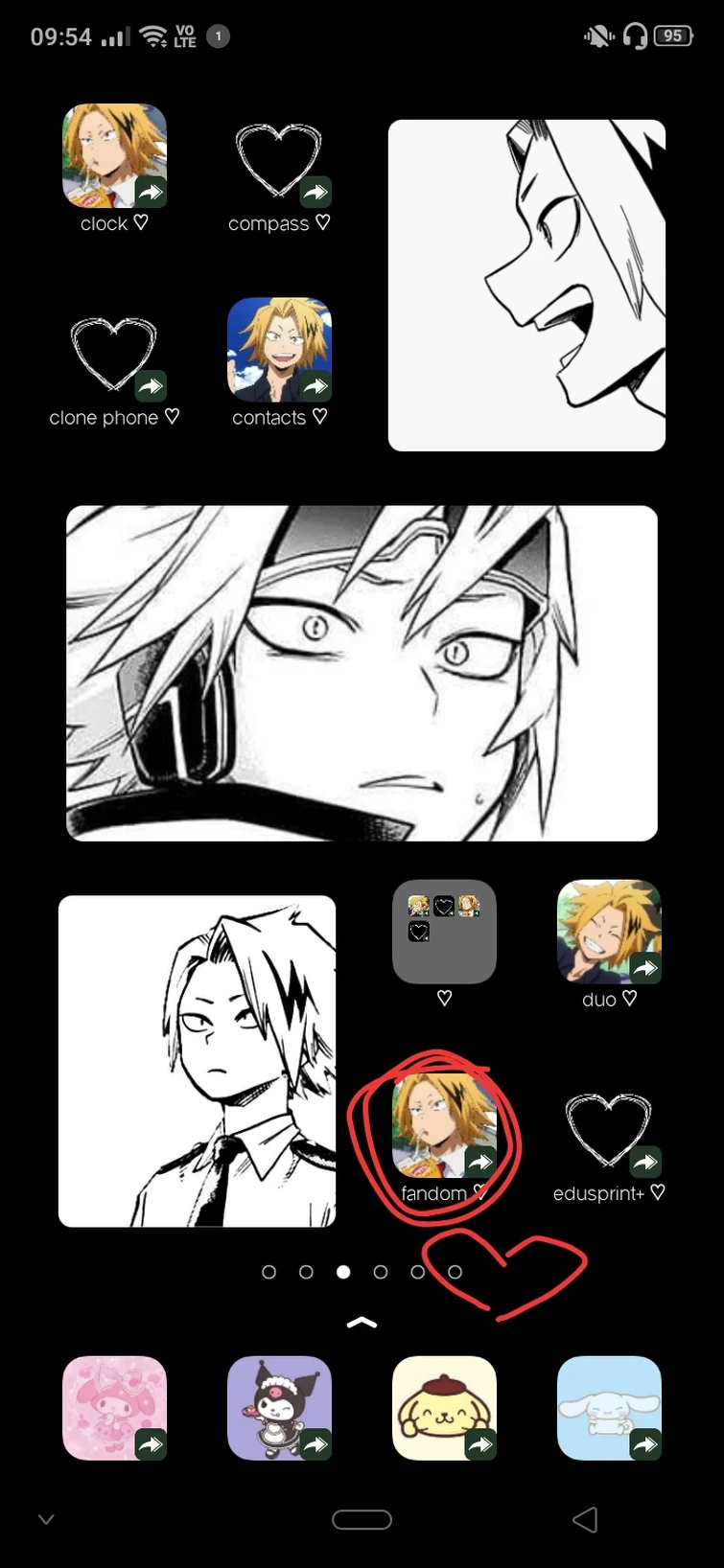 My lock screen + pages of my homescreen even tho nobody asked | Fandom