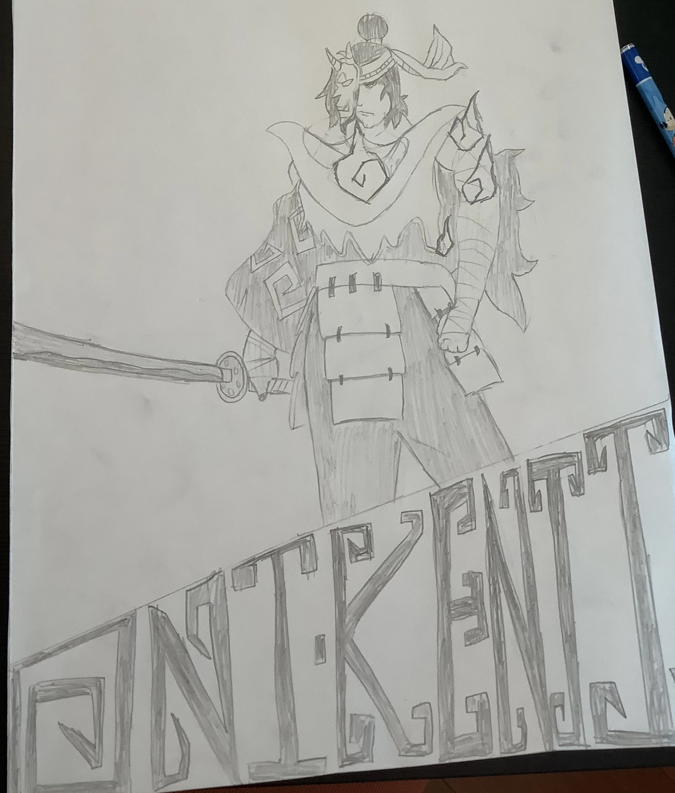 Guys check out this cool drawing I did for oni Kenji! | Fandom