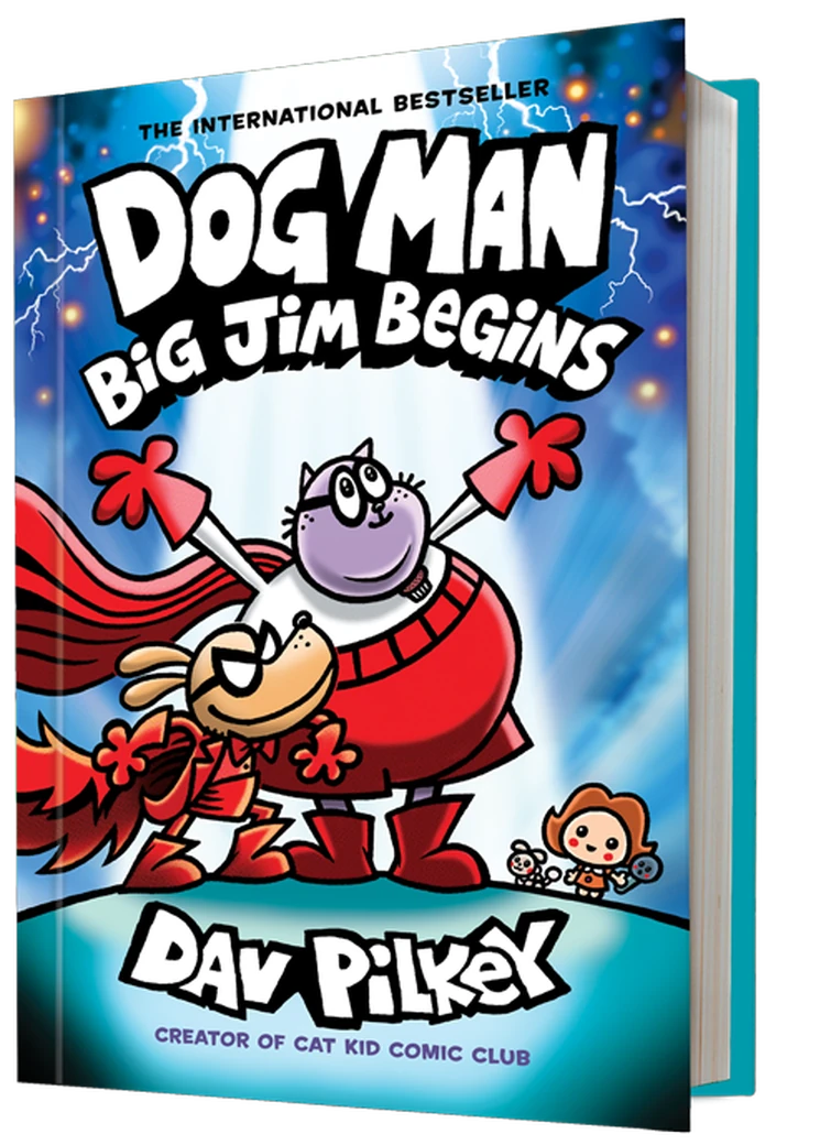 Cover reveal for dog man 13 is here!........WHAT IS THAT ON THE BOTTOM ...