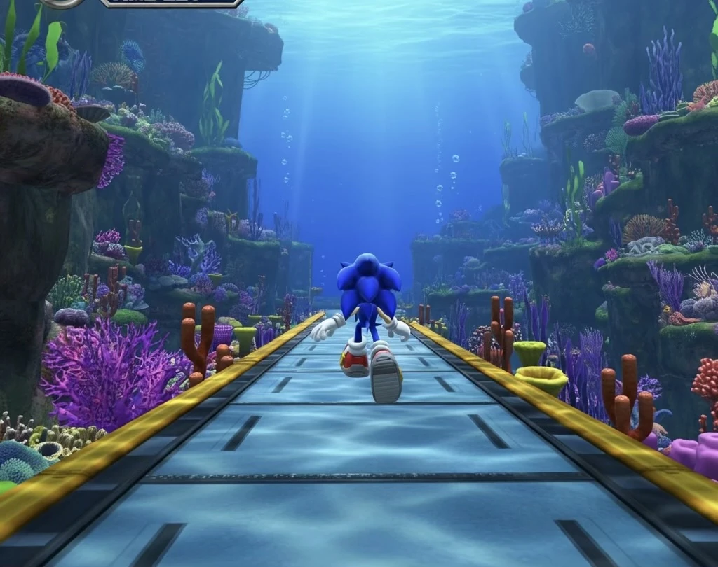 Tell me one fact about this screenshot from a sonic game | Fandom