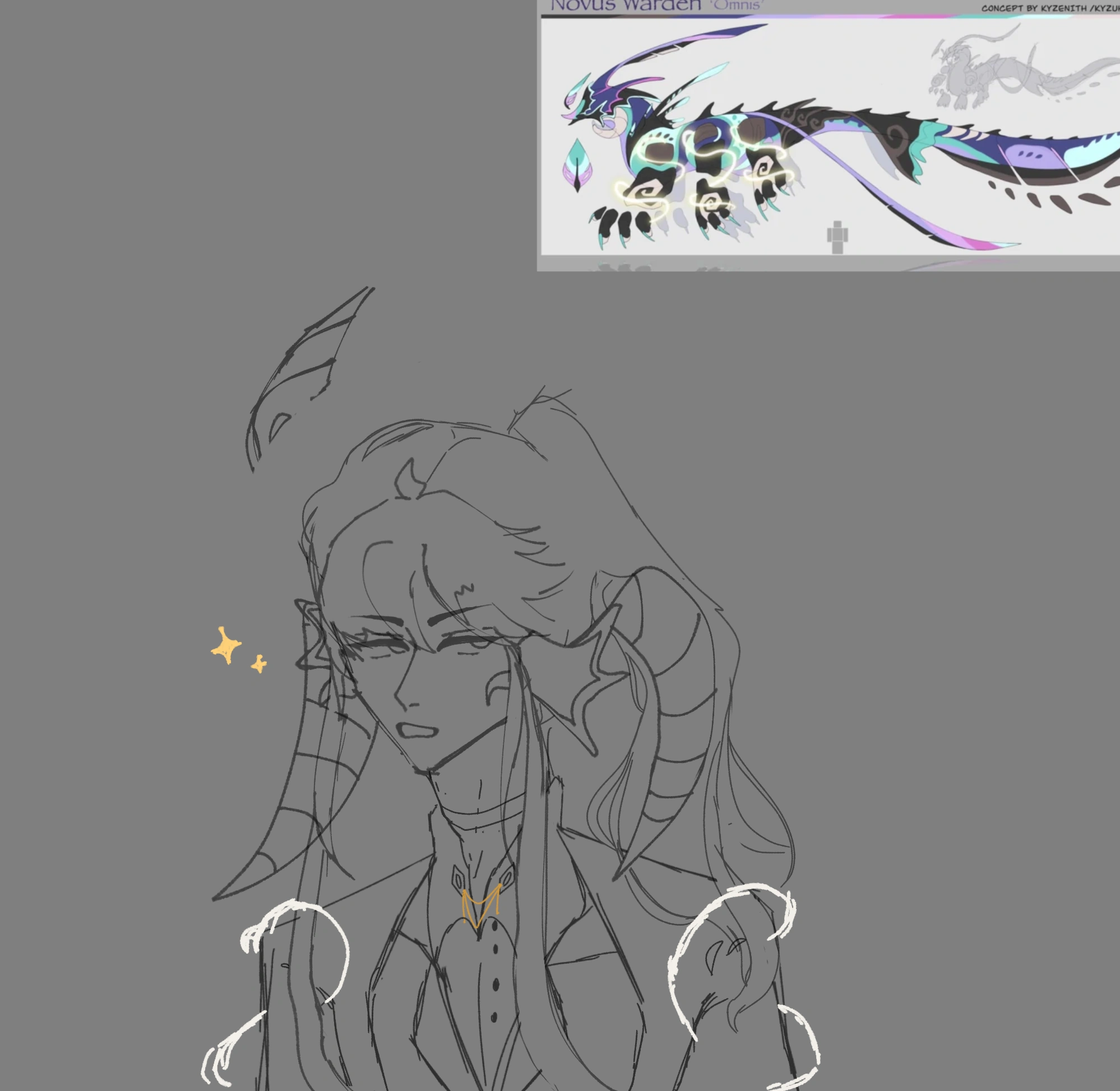 Human novus warden [sketch] | Fandom