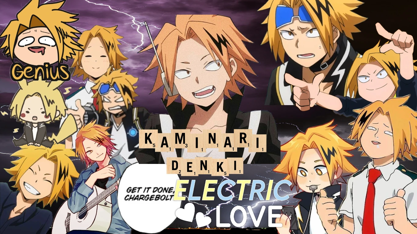 Denki banner! (finally he won lols) | Fandom