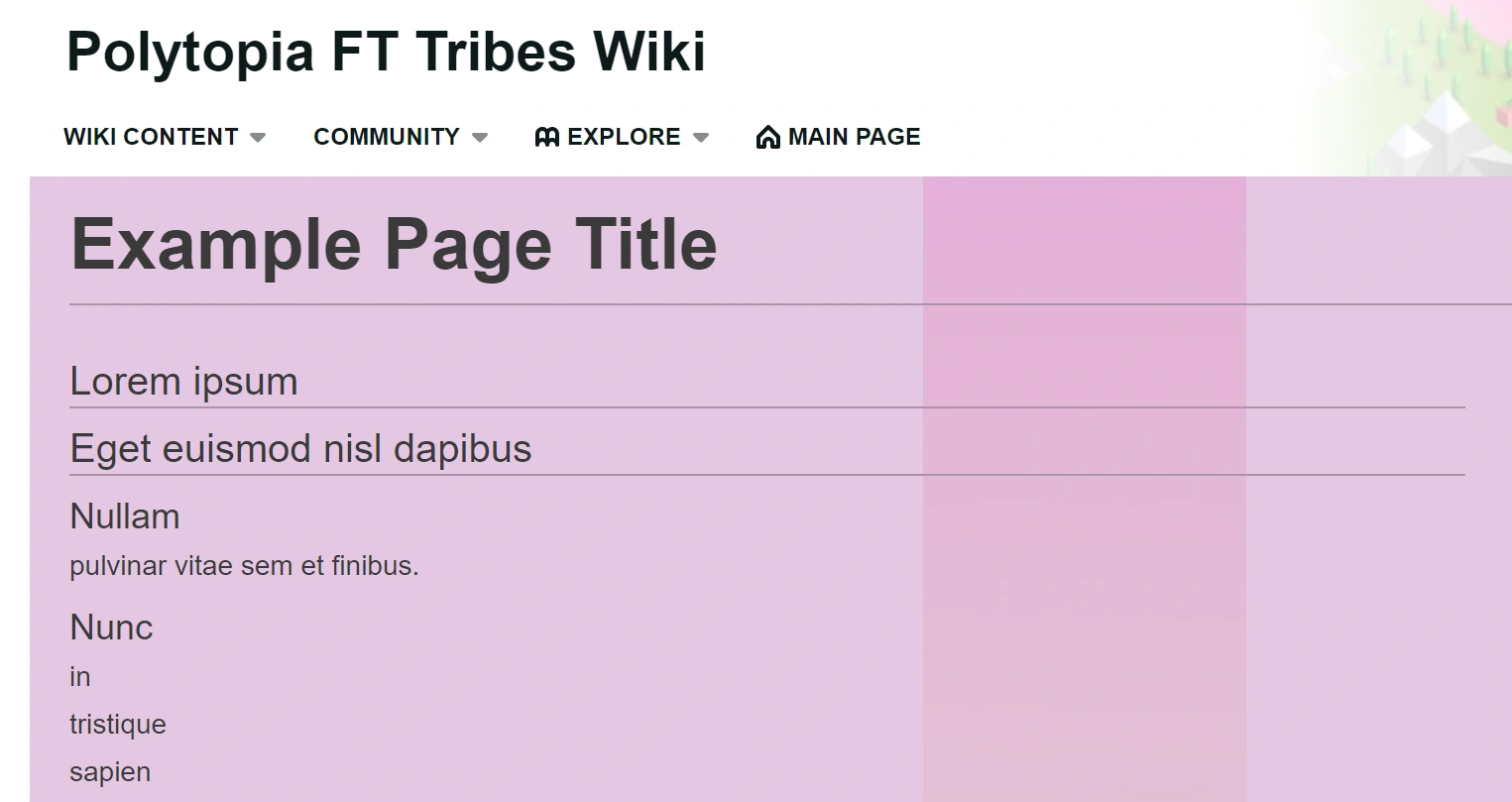 Wiki Update #1 | Fandom
