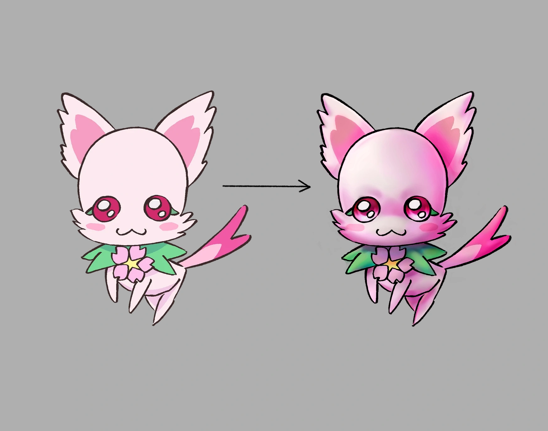 Precure Store mascot Cheriko edit (for my recolor tutorial) | Fandom