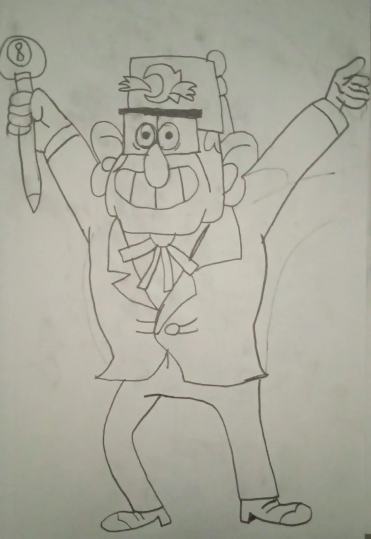 My drawing of Grunkle Stan | Fandom