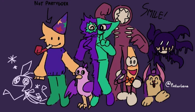 really tried to pile up some of my fav chars | Fandom