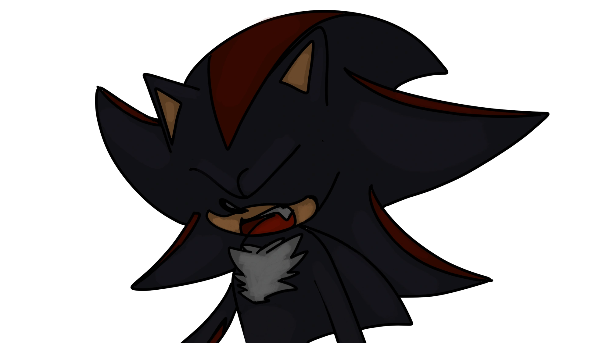 Shadow is mad for some reason (WIP art) | Fandom