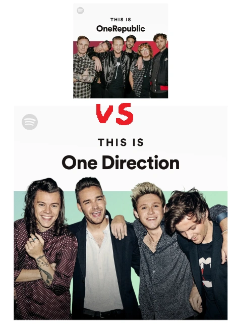 One Direction VS One Republic | Fandom