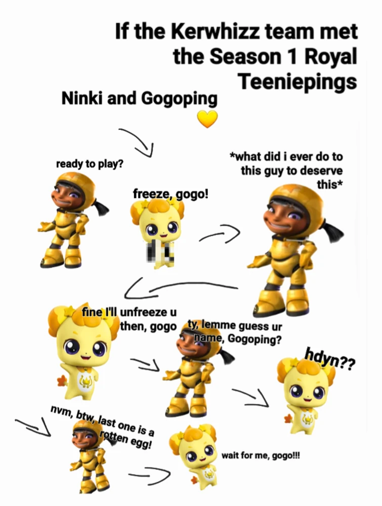If Ninki met Gogoping... | Fandom