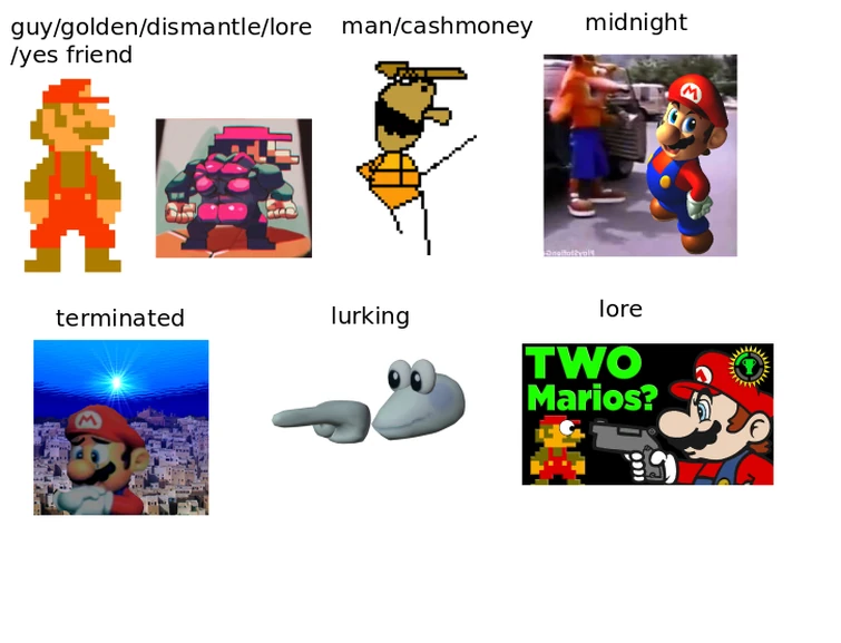 ourple mario mix when you least expect it | Fandom