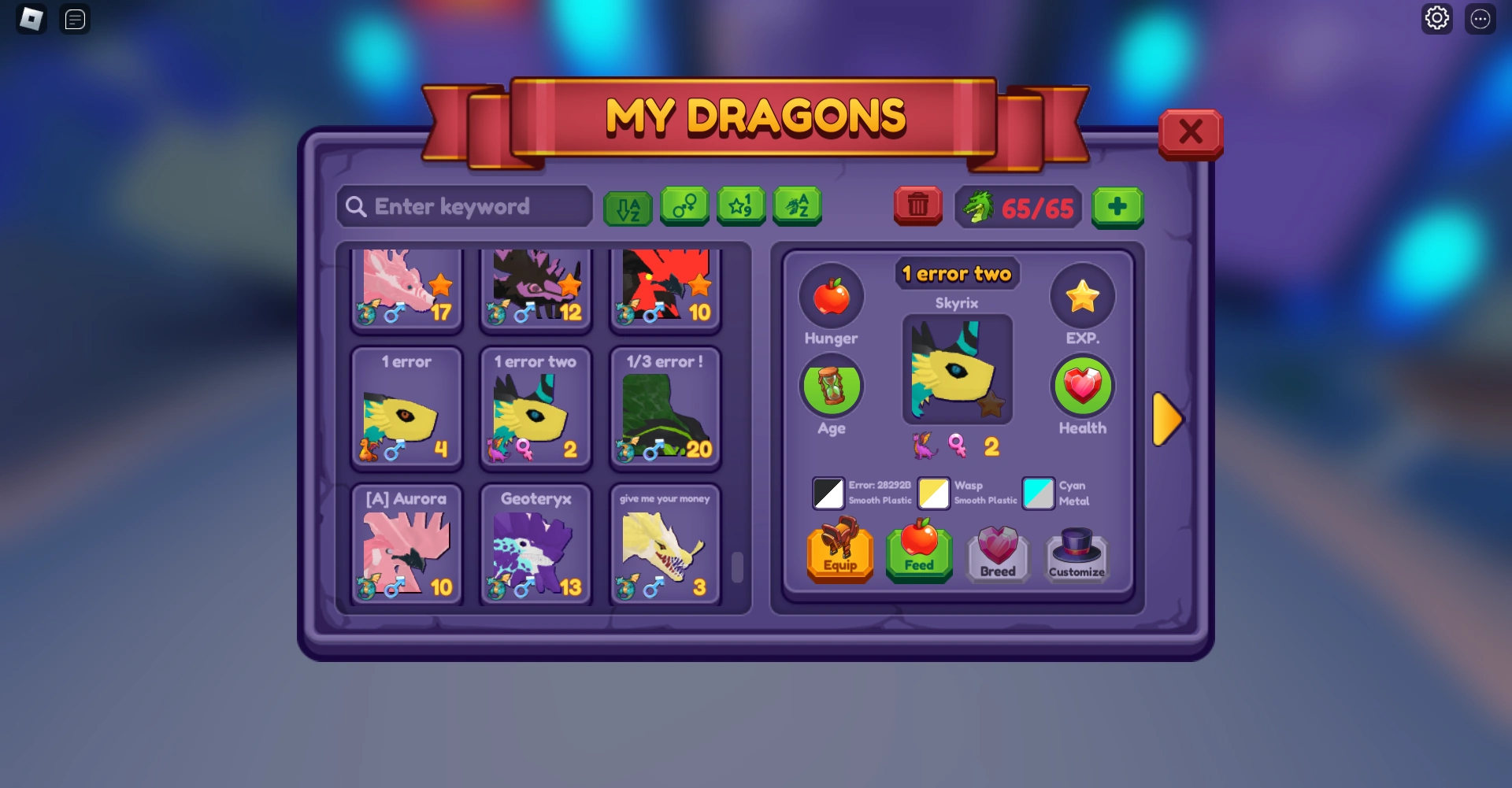 Trading 4 error dragons! | Fandom