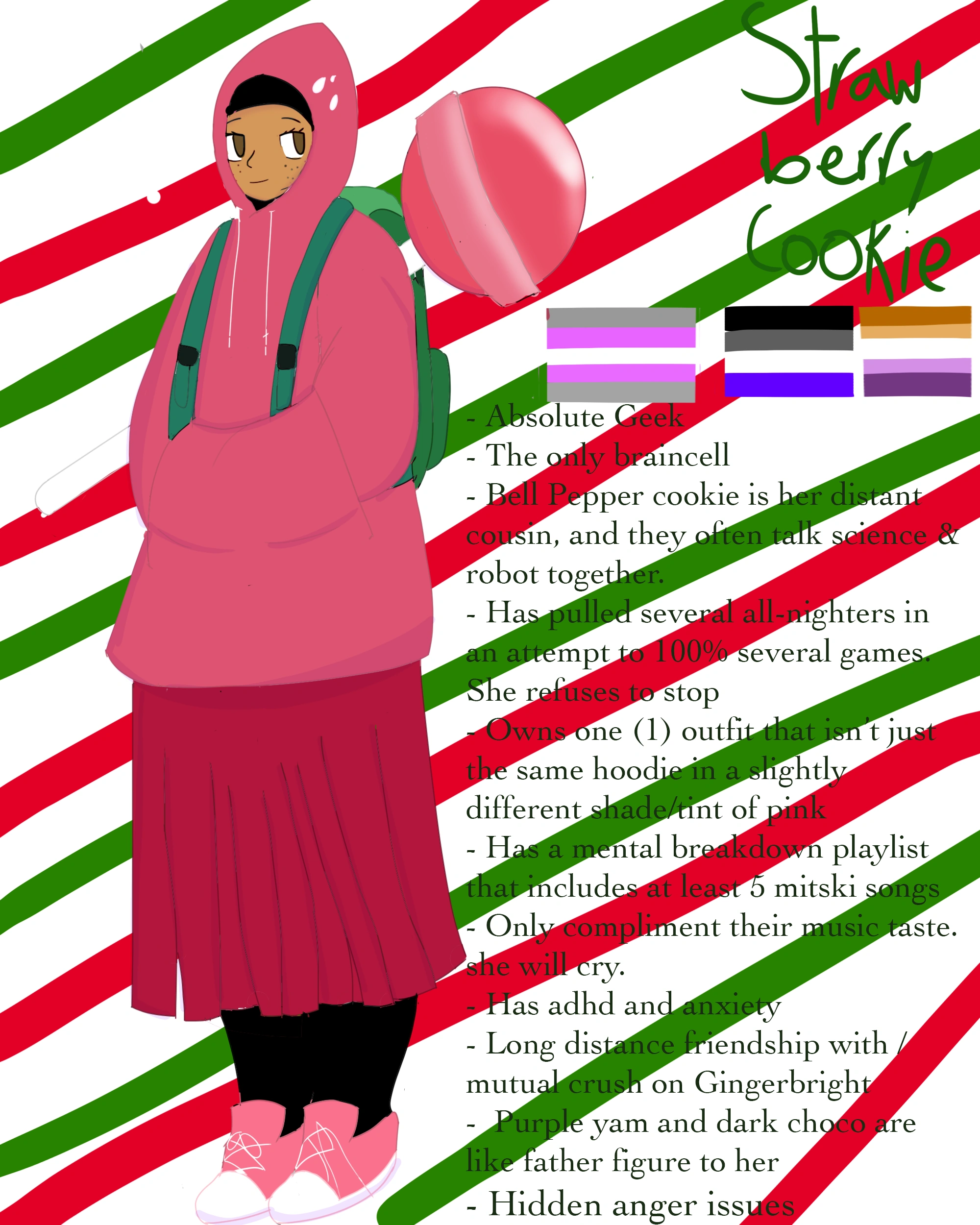 Here is my strawberry cookie humanization | Fandom