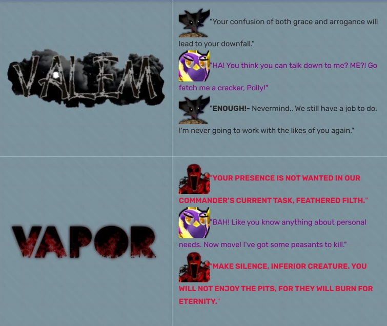 "It's not rare to see worms like you lose!" - More Gale DT Submissions ...