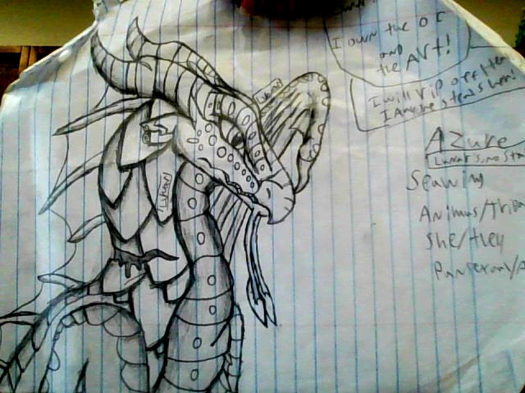 I just realized (Don't just upvote TvT) (TW: Blood, Scars, creepy ocs ...