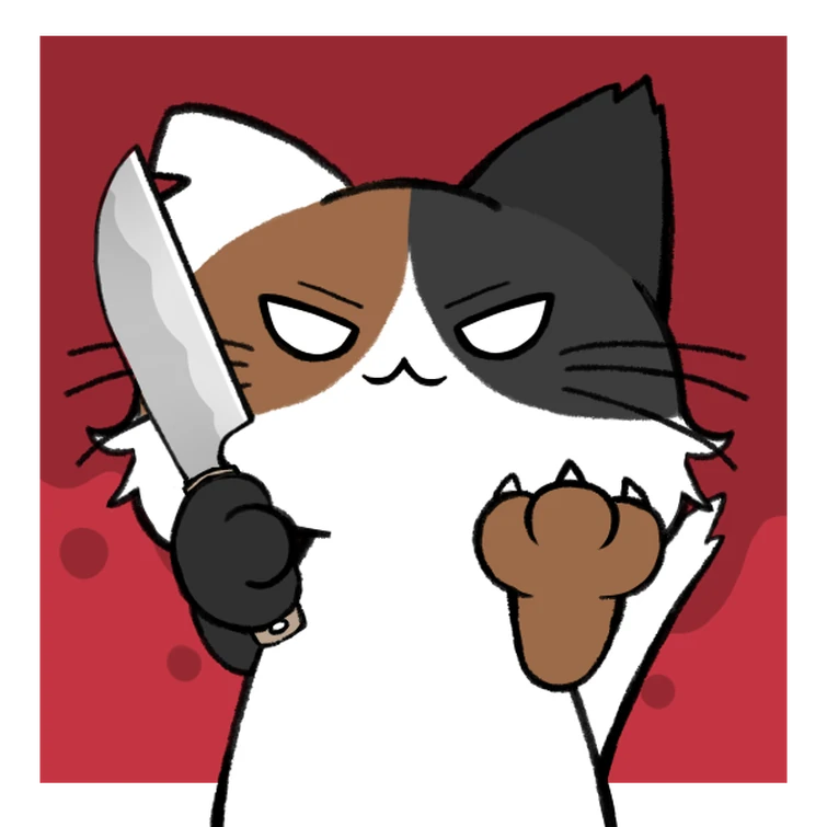 Funny warrior cat villains I made in this picrew TW : weapons + ciggar ...