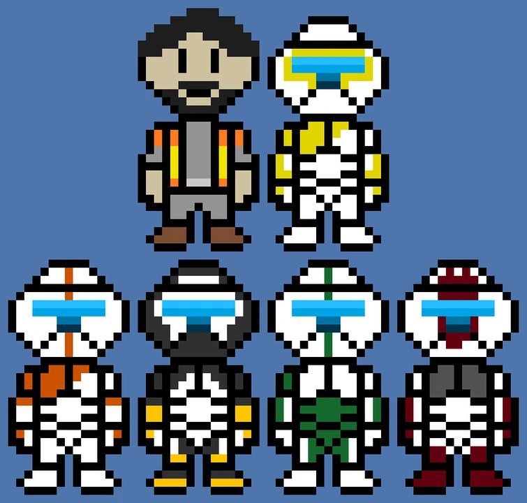 Clone Commandos Pixel art | Fandom