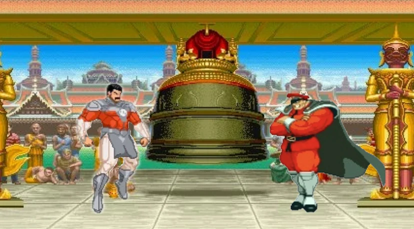 Thragg VS M Bison Sprite arts | Fandom