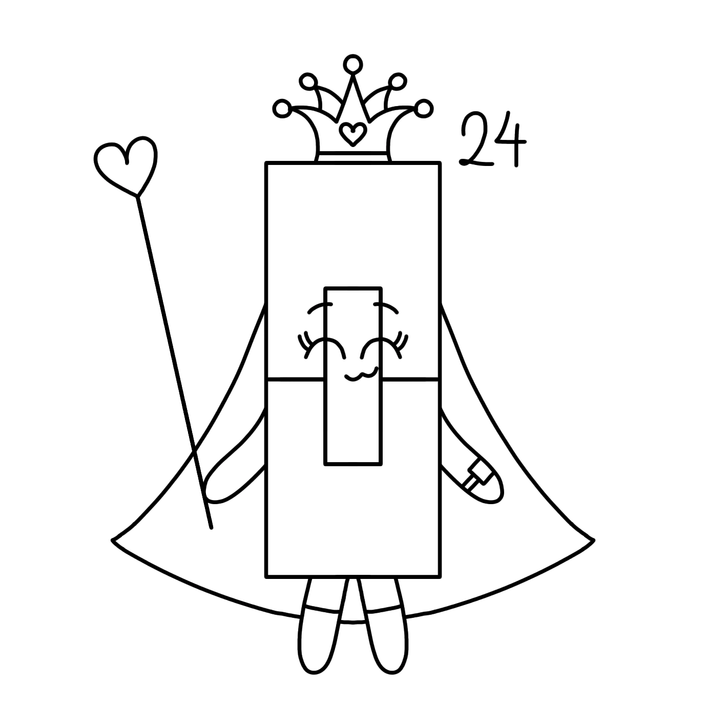 Princess AU Numberblock 24! | Fandom