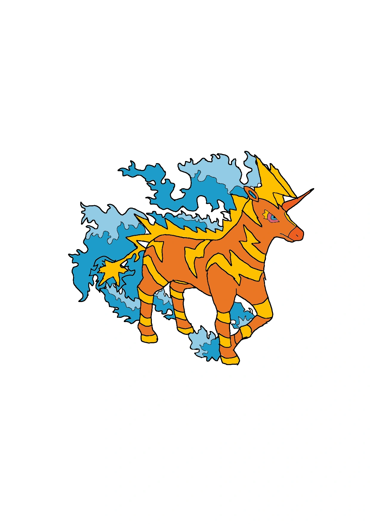 Fusion of rapidash and zebstrika | Fandom