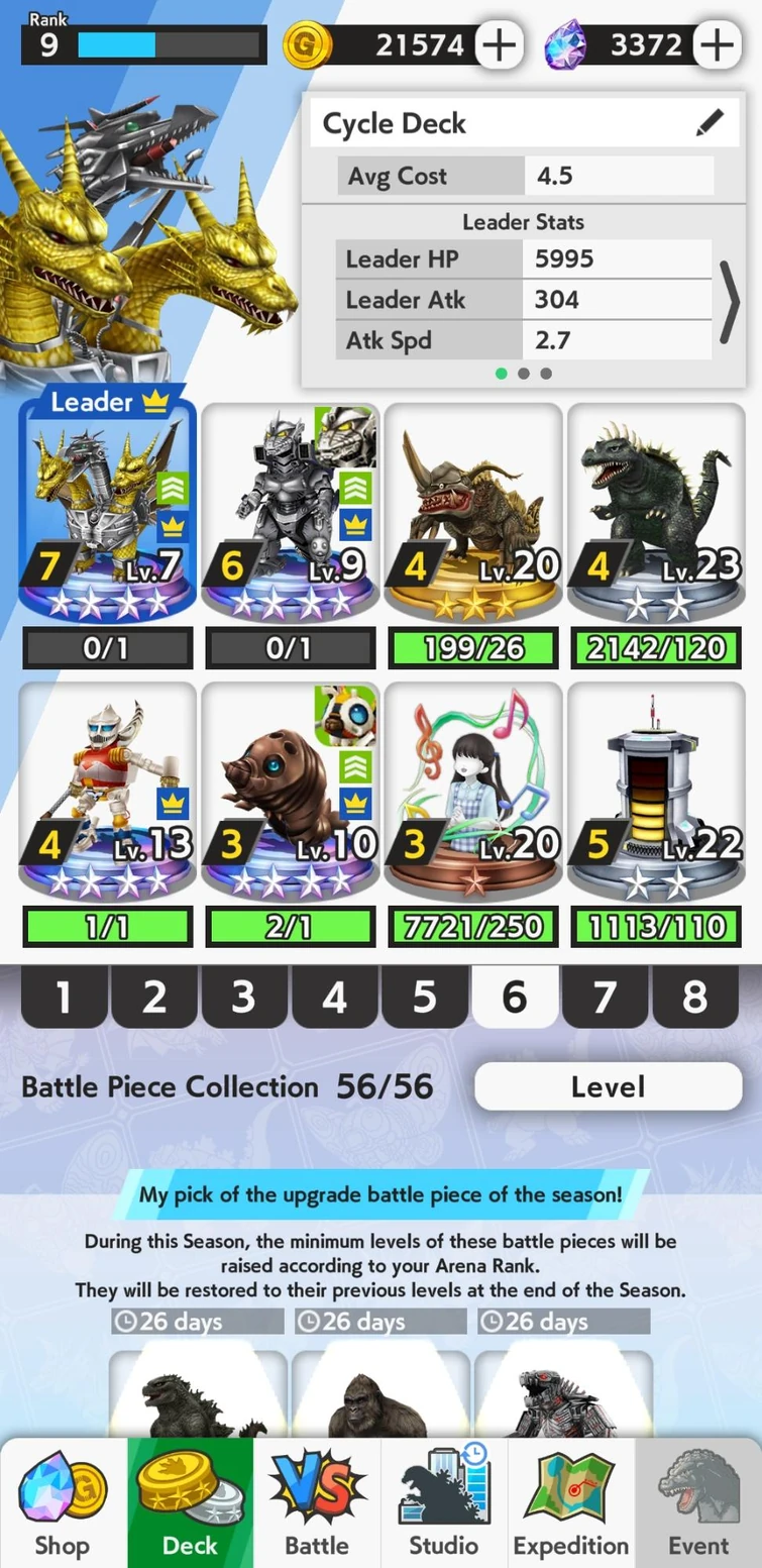 Godzilla Battle Line Leader Review: Desghidorah | Fandom