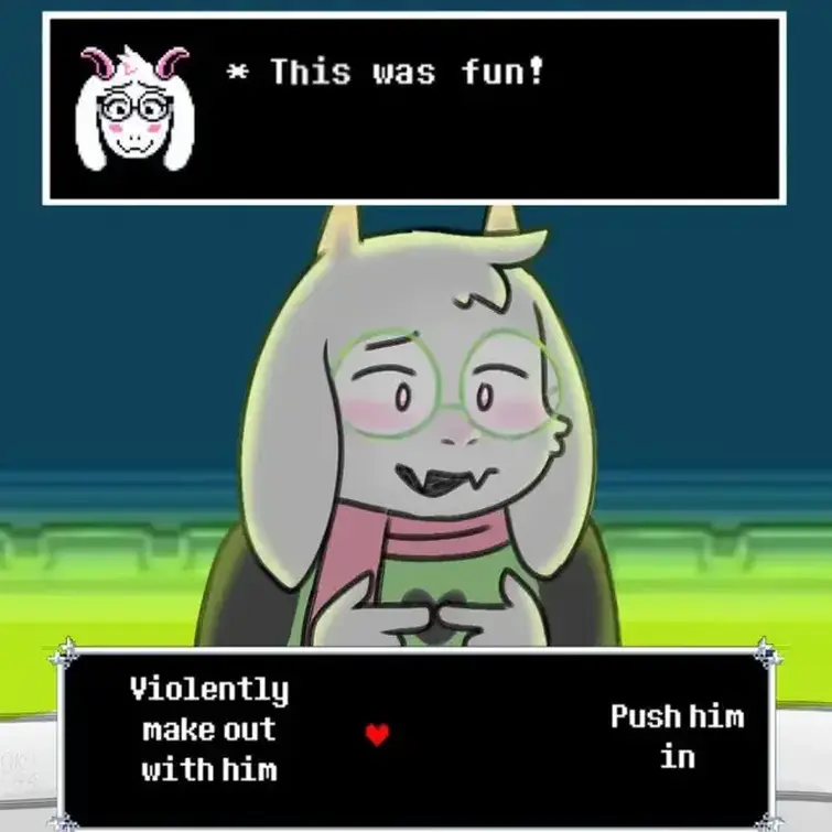 Kris. Push ralsei. Don't make out | Fandom