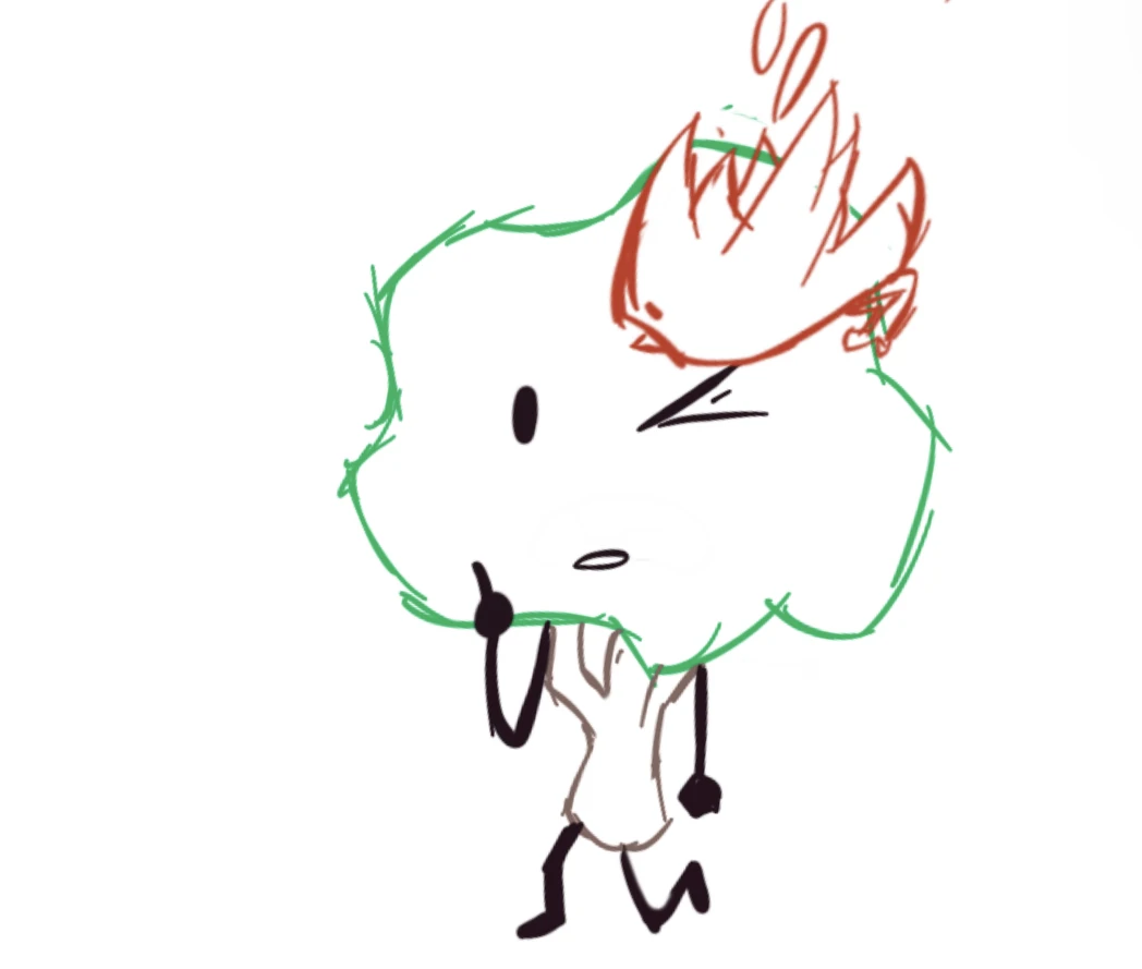tree’s head really is a habitat lol (tree doodle) | Fandom