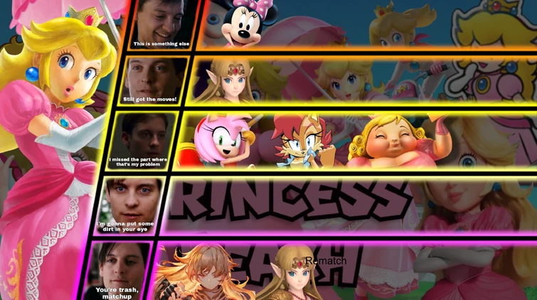 Princess Peach tier list | Fandom