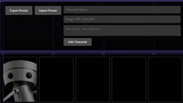 Web Roster Builder | Fandom