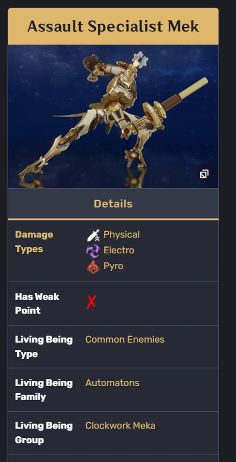 enemy infobox thing | Fandom