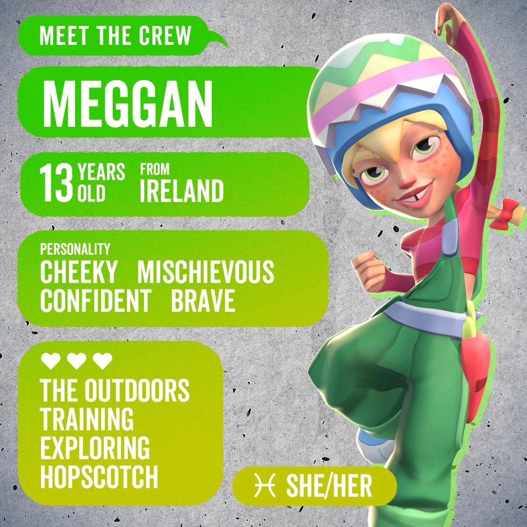 Meggan info 🐣 | Fandom