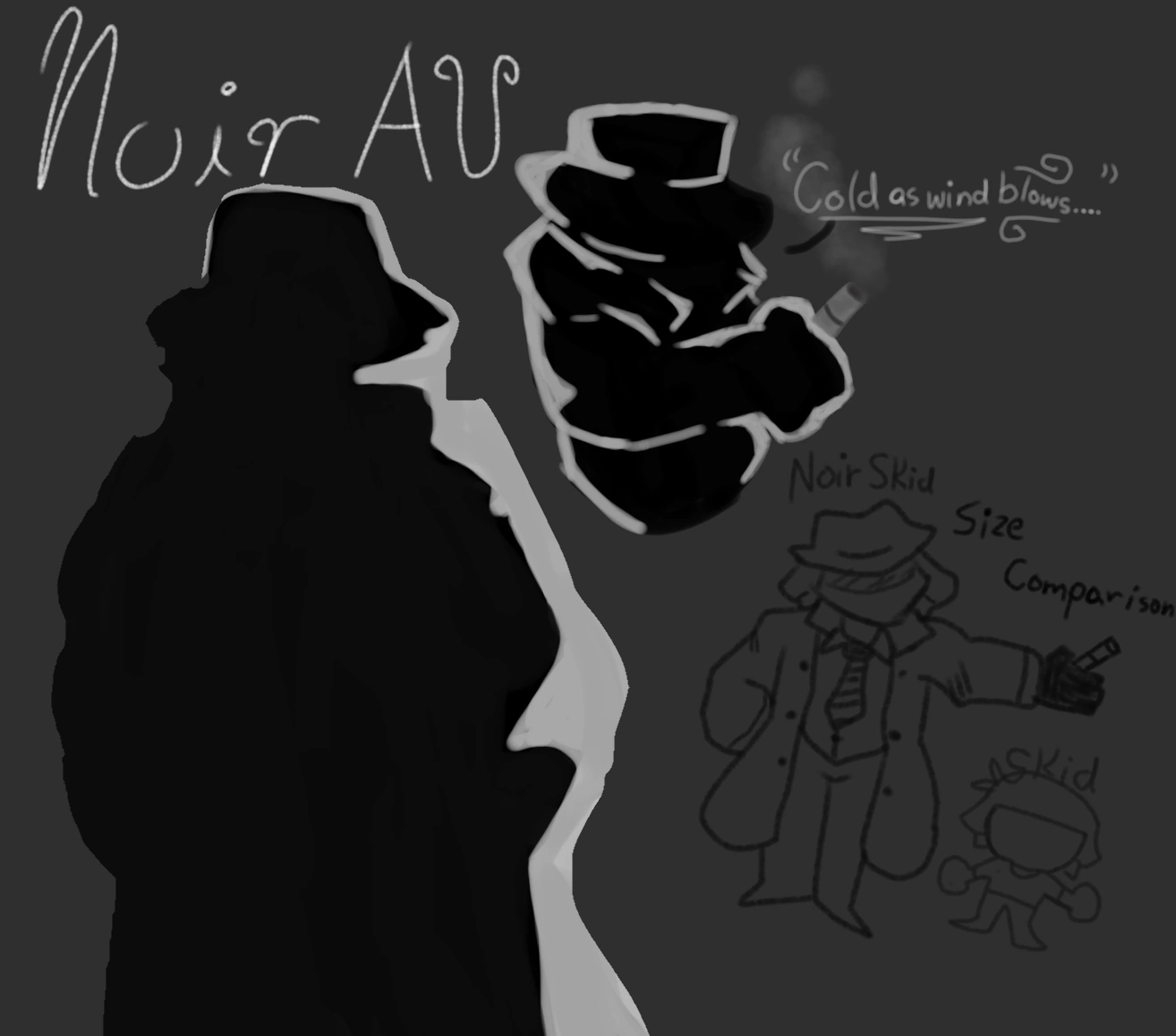 Spooky month Noir concept #2 | Fandom