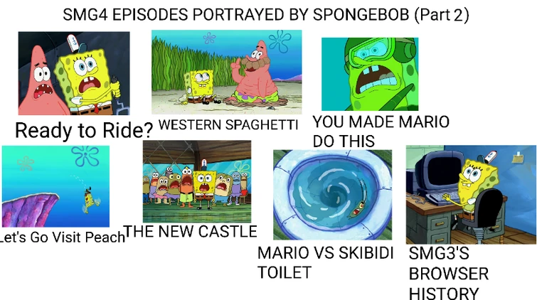 SMG4 EPISODES PORTRAYED BY SPONGEBOB | Fandom