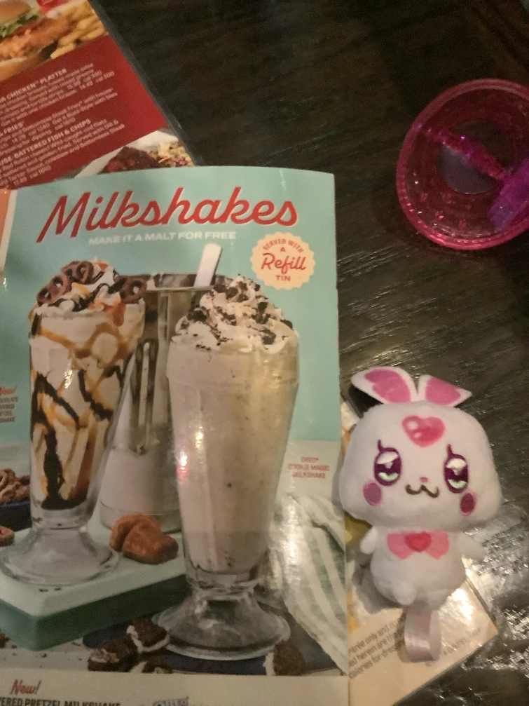 The kirarin rabbit at Red Robin | Fandom