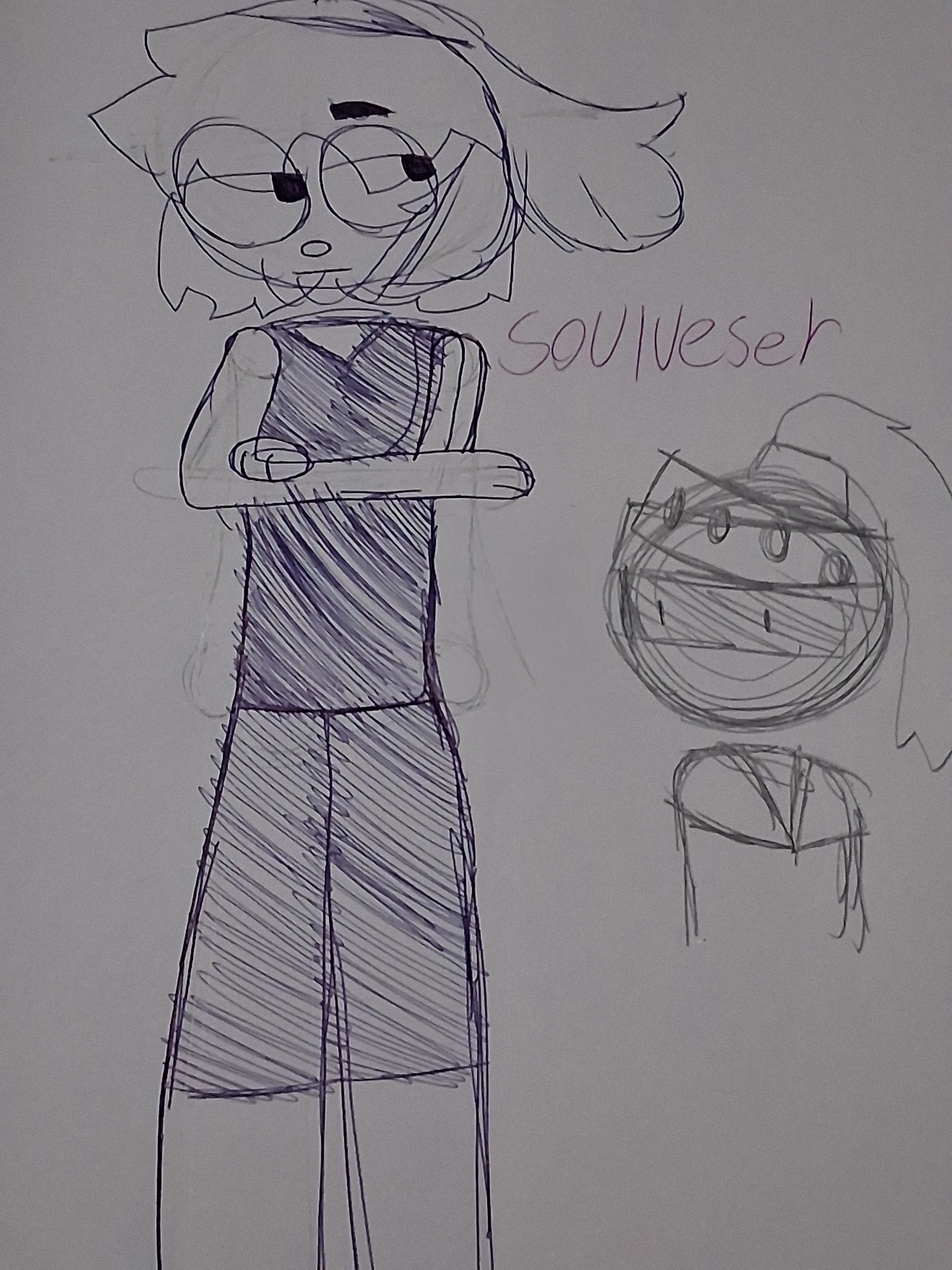 Soulvester art i made at school | Fandom