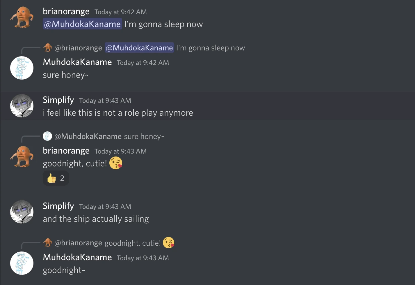 Scrolling through discord group chat and uh | Fandom