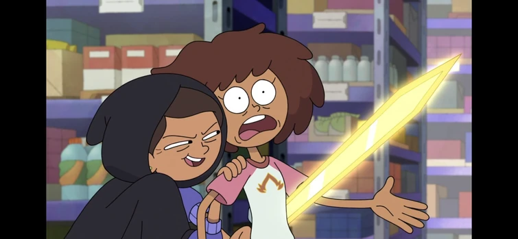 I guess even Amohibia is memeing on Marcy being stabbed | Fandom