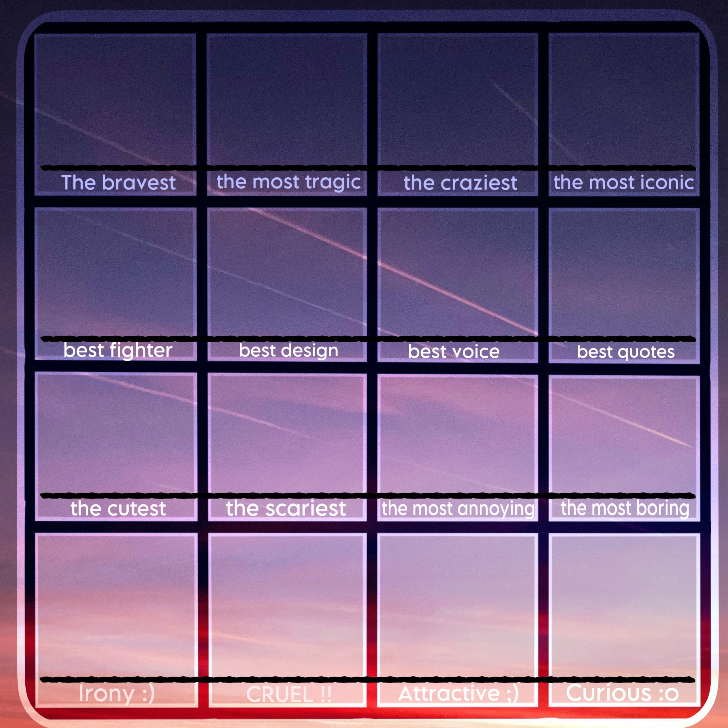 Character poll :D | Fandom