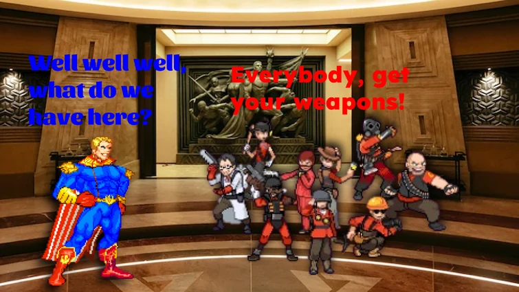 Homelander (The Boys) vs The TF2 mercenaries (Team Fortress 2) | Fandom