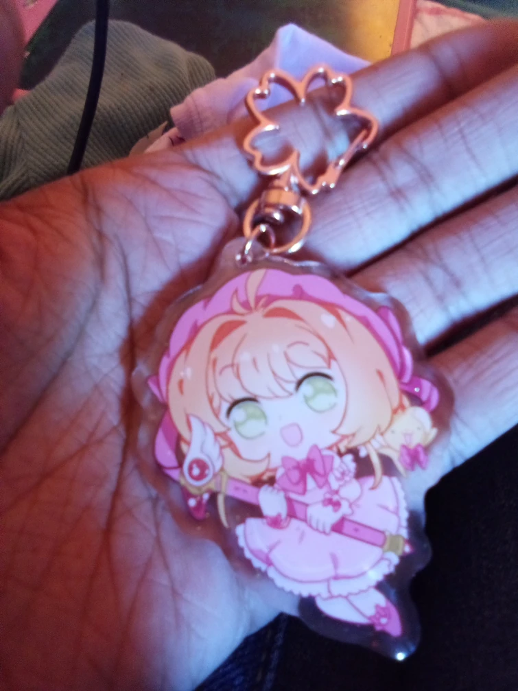 Um so I went to a anime convention and got these cute magical girl ...