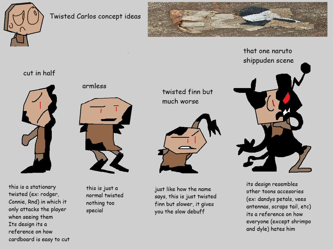 heres some twisted carlos design ideas, pick your favorite | Fandom