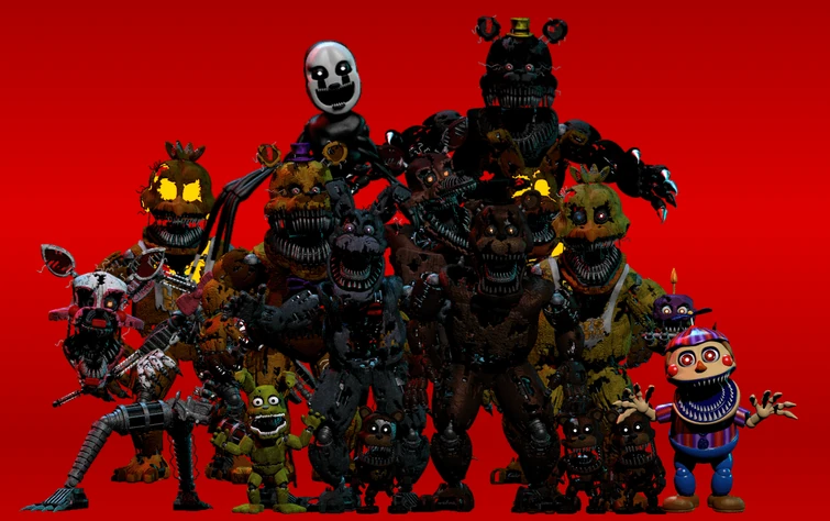Do you find the Nightmare Animatronics scary? | Fandom