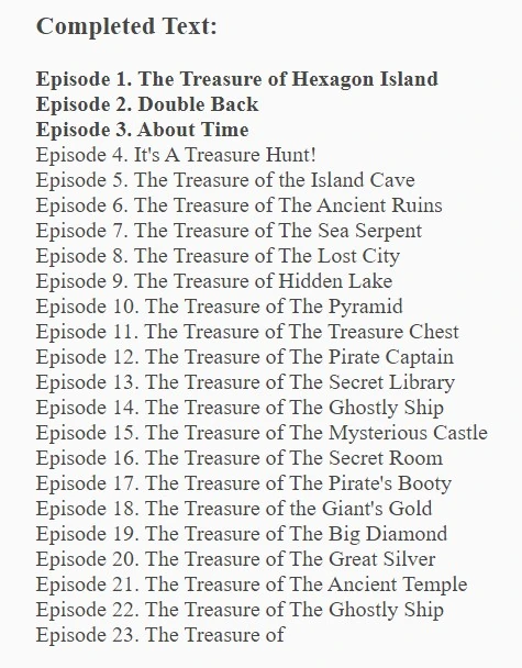 this ai really likes treasure | Fandom