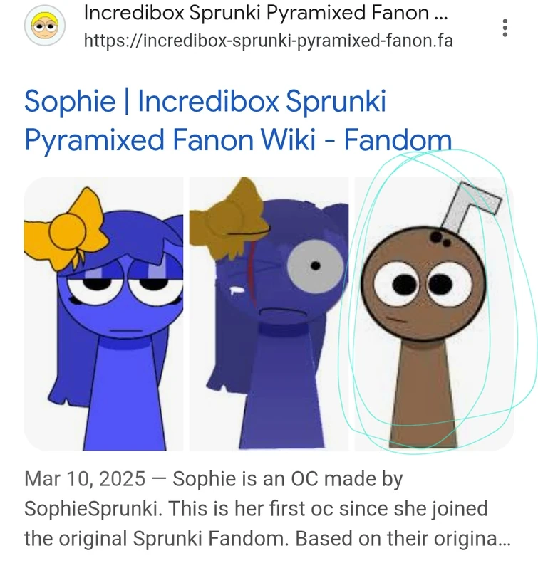 Ahh yes, my oc, her horror form, and whoever the hell this is that has nothing to do with my oc ...