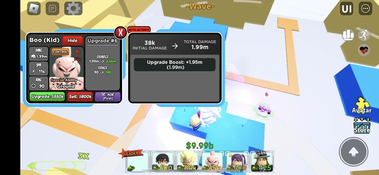 Kid Buu level 1 stats | Fandom
