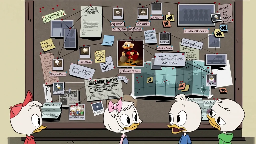 Webby being Scrooge's daughter has been hinted at throughout the entire ...